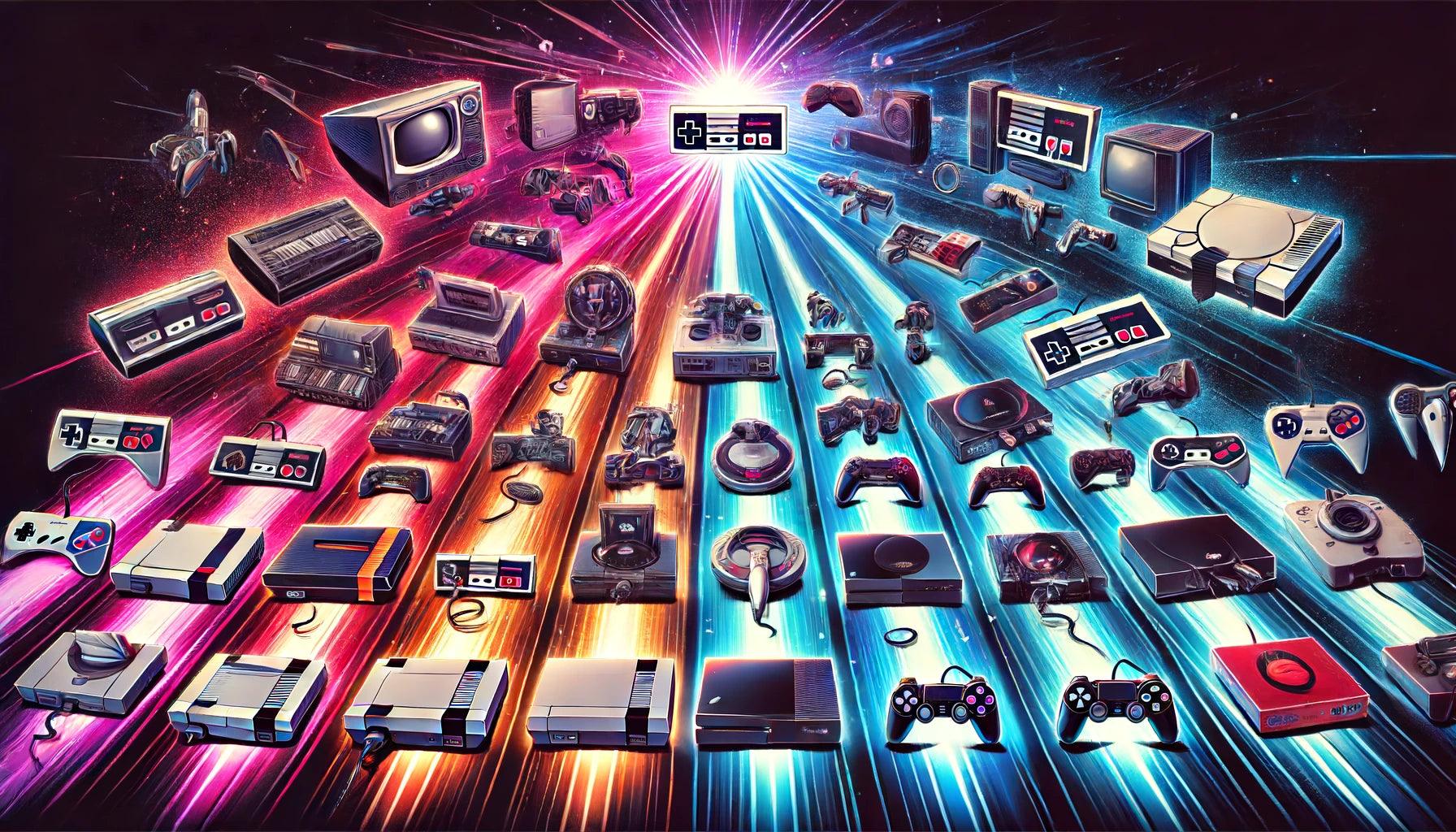 La liste complète des 69 consoles de jeu – PANDAGLOBE
